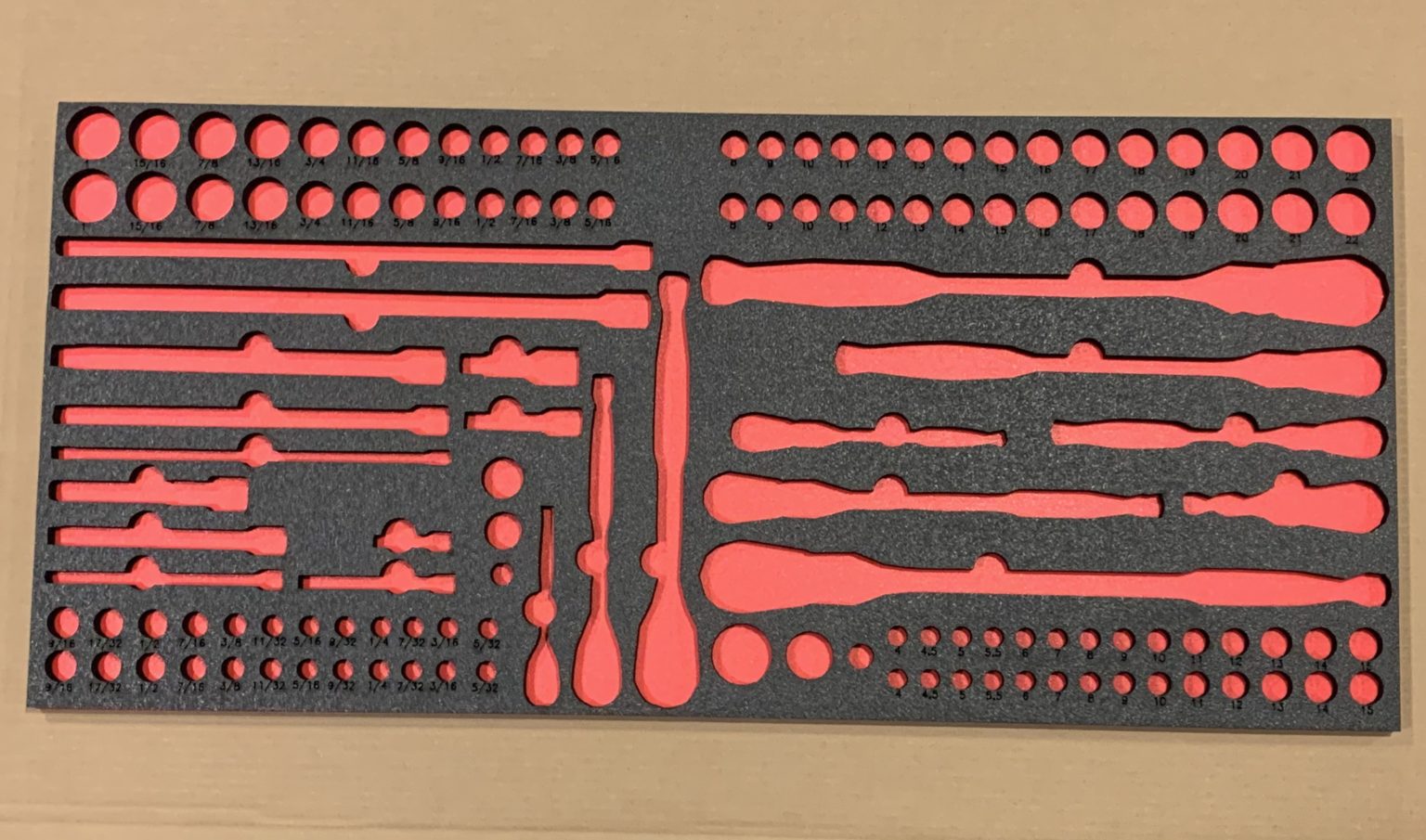 Laser Cut Foam Inserts: Tool Box Inserts Using A Free App