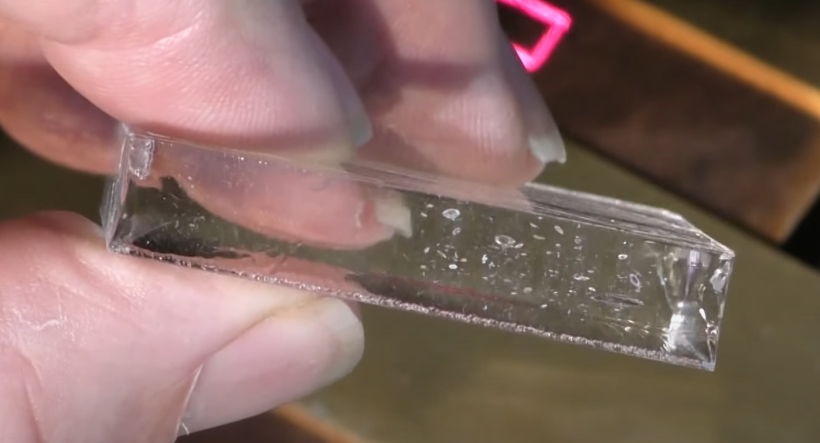 Fiber Laser Machine: How To Make Bubbles In Clear Acrylic!