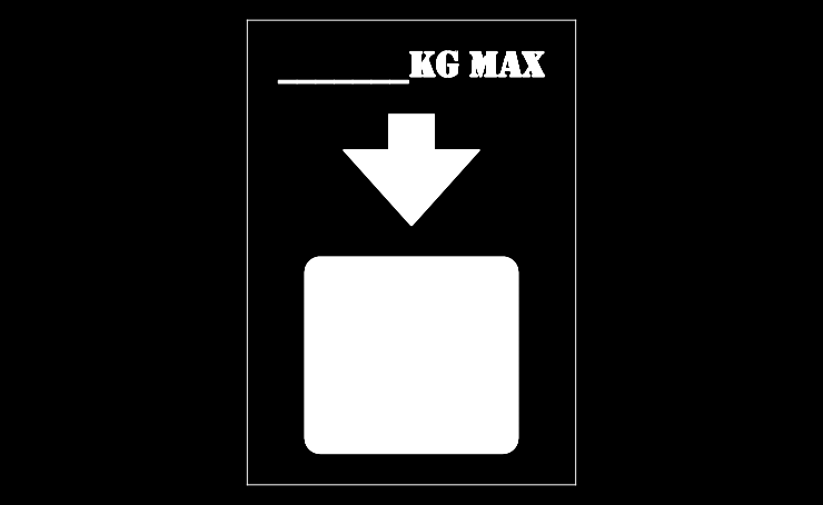 KG Max Stacking Limit Stencil - Great Value Mylar A5/A4/A3