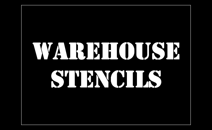 Warehouse Stencils: Check Out Our Vast Array Of Stock Mylar Stencils