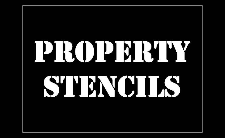 Property Stencils: Check Out Our Vast Array Of Stock Mylar Stencils